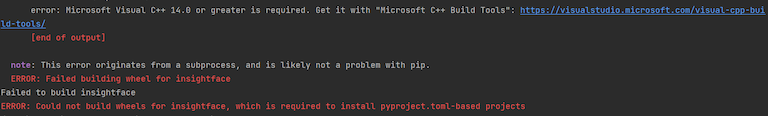 error: Microsoft Visual C++ 14.0 or greater is required. Get it with "Microsoft C++ Build Tools ...