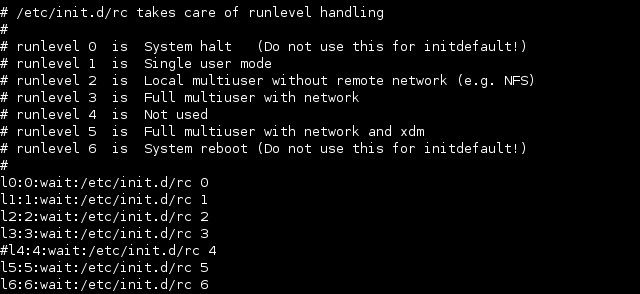  RunLevel Init 