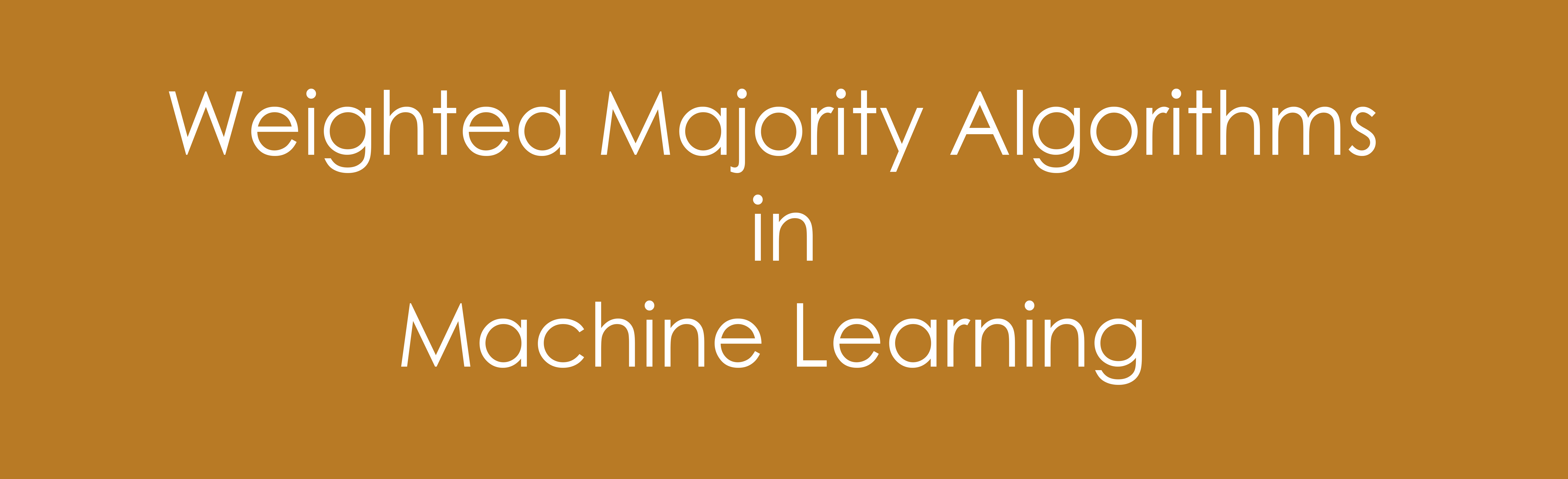 آشنایی با الگوریتم‌های Weighted Majority - ویرگول