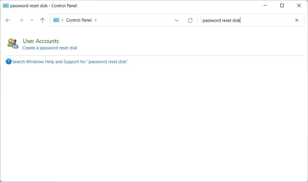 بازیابی پسورد ویندوز 10 و 11 با ایجاد Password Reset Disk - ویرگول