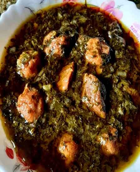 khoresht aloo esfenaj recipe - ویرگول