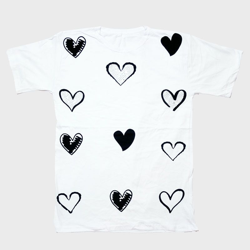 بلوز زنانه لش طرح قلب - ویرگول