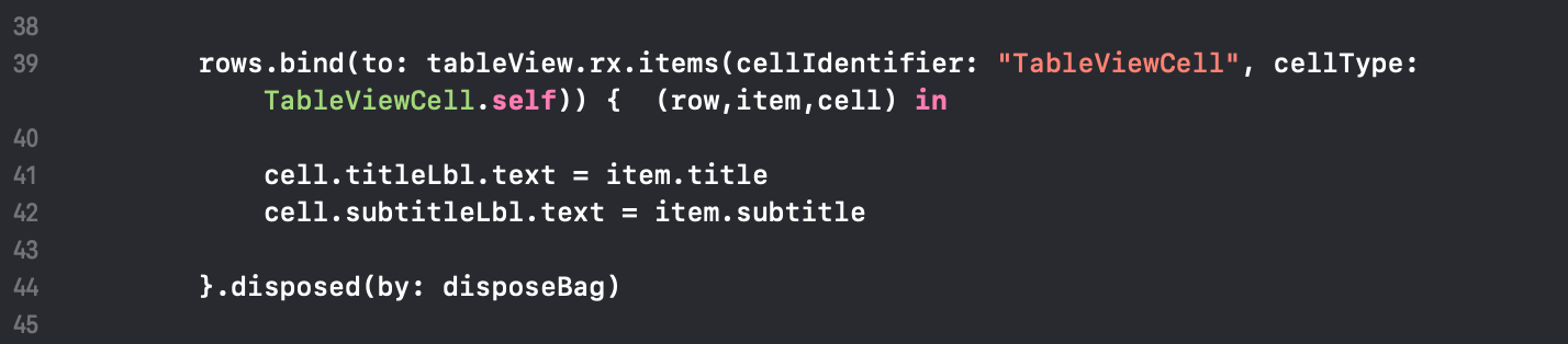 UITableView + RxSwift قسمت اول - ویرگول