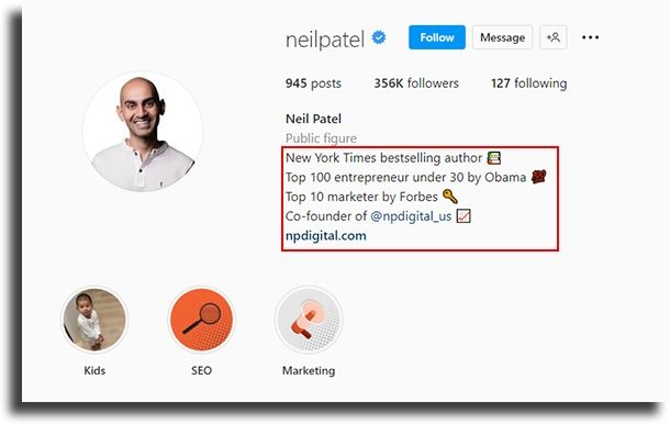Entrepreneur Instagram Bio Examples - ویرگول
