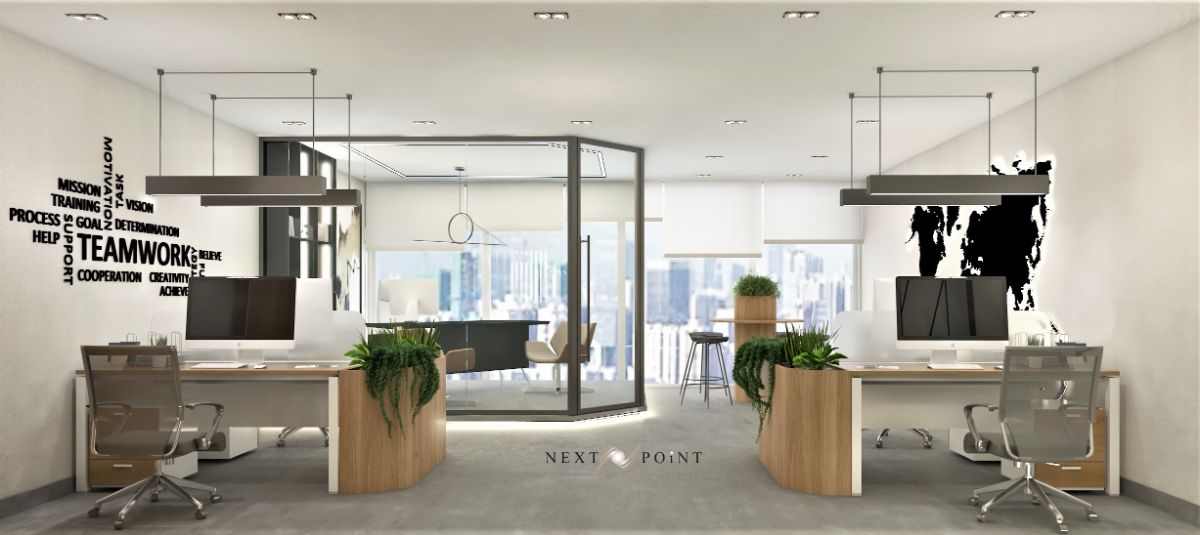 Next point office interior design - ویرگول