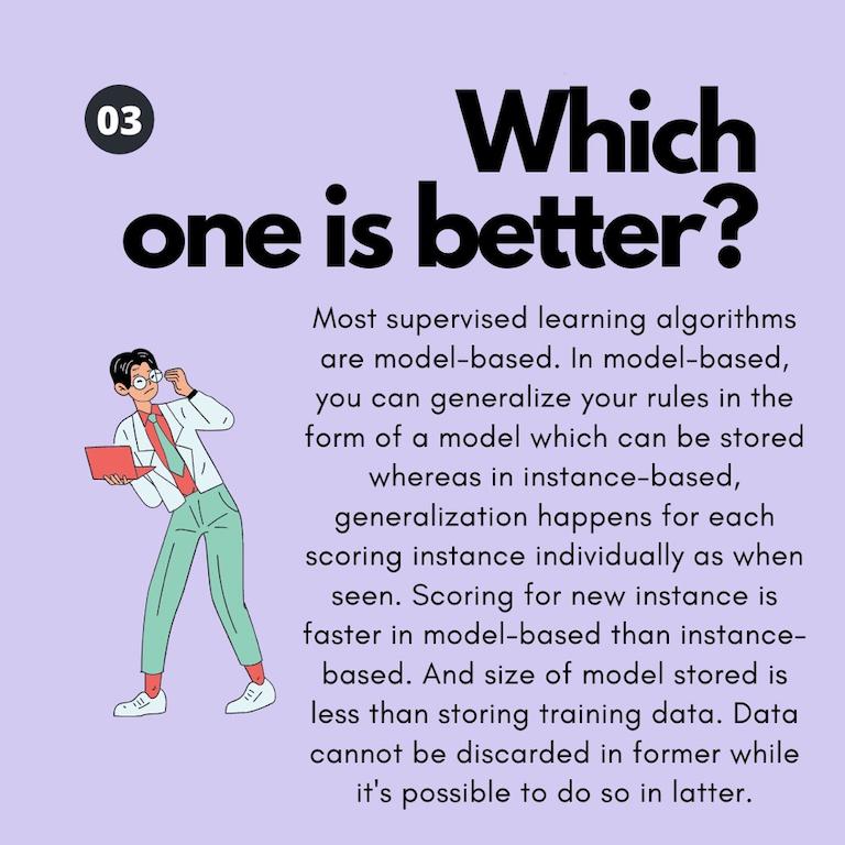 Model-based vs Instance-based Learning - ویرگول
