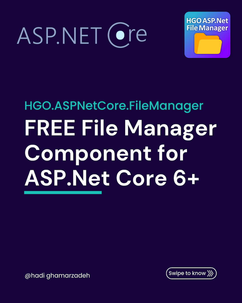 HGO.ASPNetCore.FileManager: A Feature-Rich File Explorer for ASP.Net Core - ویرگول