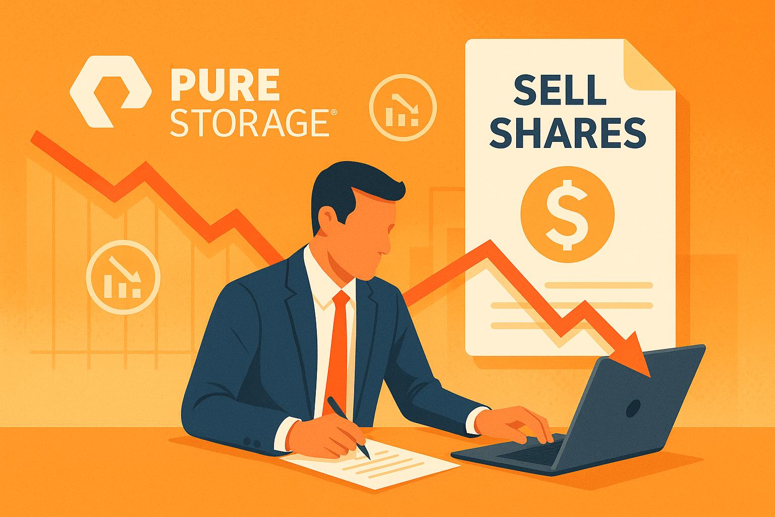 فروش سهام مدیر ارشد محصول شرکت Pure Storage - ویرگول