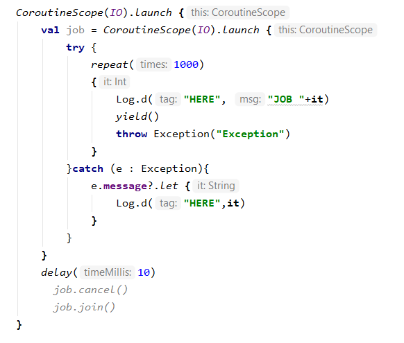 تشخیص Exception ها در Coroutines - ویرگول