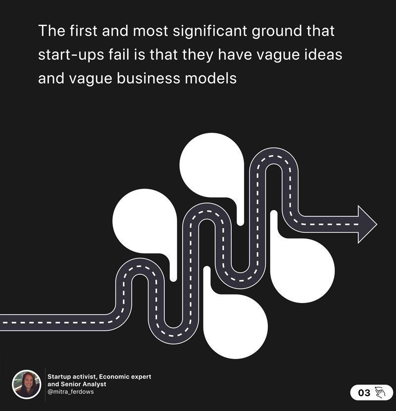 Reasons why start-ups fail - ویرگول