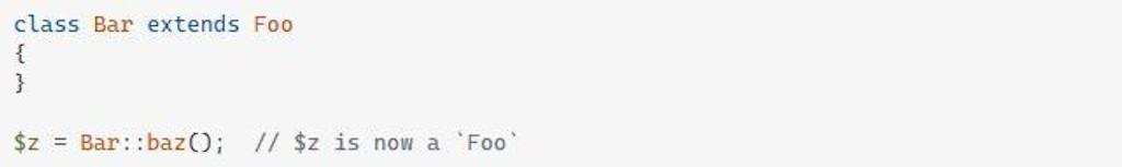 فرق self با static یا late static binding در php - ویرگول
