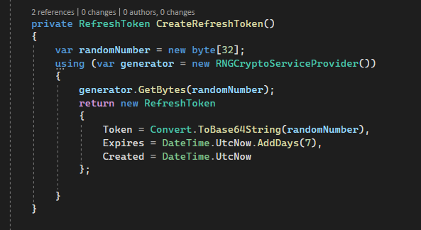 پیاده سازی Refresh Token در ASP Core WebApi - ویرگول