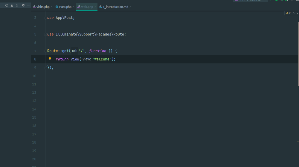 حل مشکل auto complete facade در php storm - ویرگول
