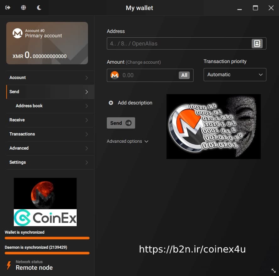 آموزش تصویری ساخت کیف پول ارزدیجیتال مونرو (به زبان ساده) Monero GUI ...