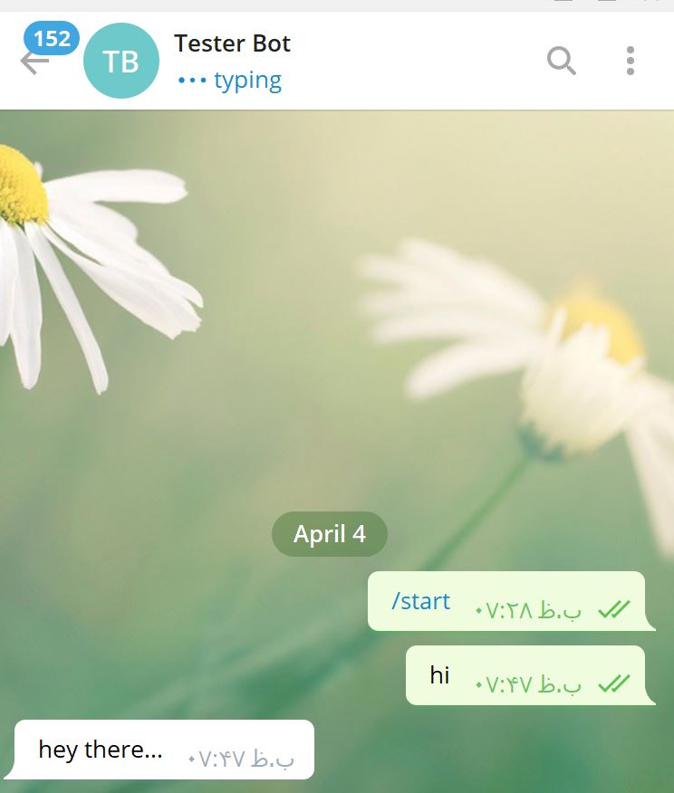 نحوه استفاده از sendChatAction در ربات‌نویسی تلگرام - ویرگول