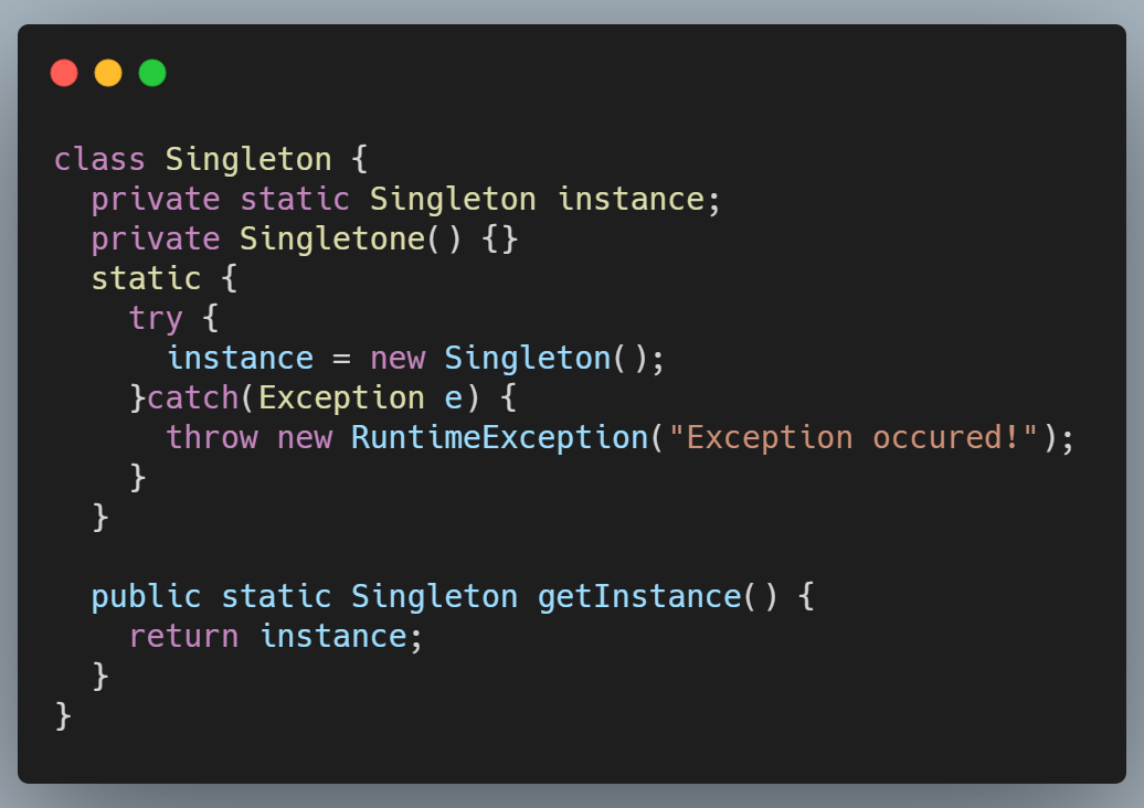 دیزاین پترن‌ها - Singleton - ویرگول